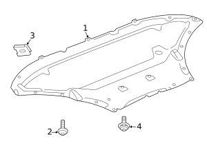 4M0-825-235-BA - Under Cover 2017-2024 Audi | Euro Parts 4 Less