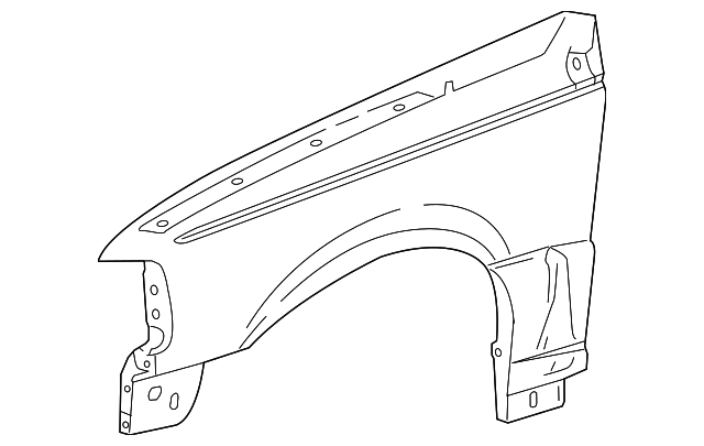 1998-2003 Ford Ranger Fender 1L5Z-16006-BA | OEM Parts Online