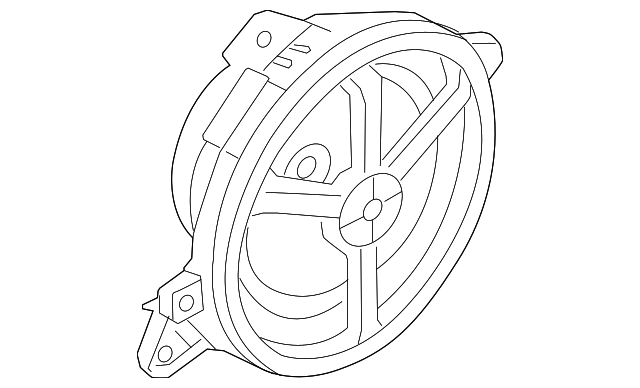 2015-2021 Kia Sedona Rear Dr Speaker - Passenger Side (RH) 96361-A9000 ...