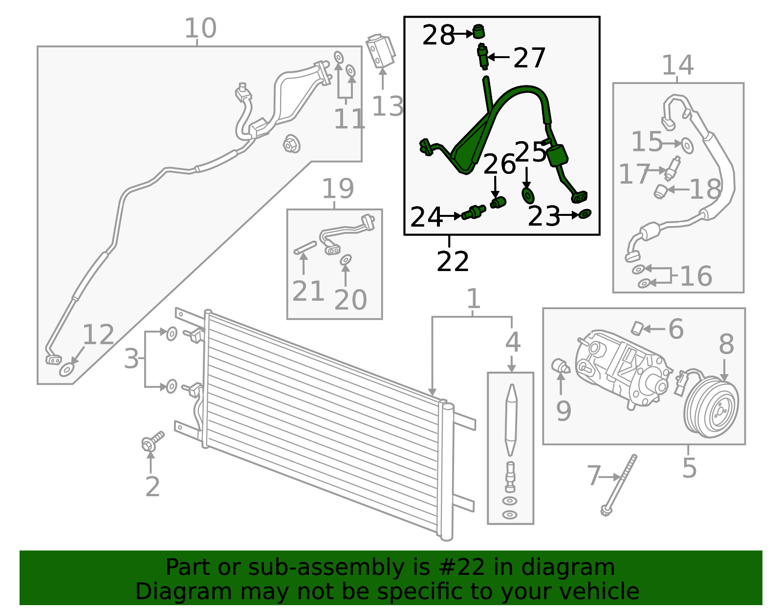 LC3Z-19972-B - Hose & Tube Assembly 2020-2022 Ford | AutoNation Parts