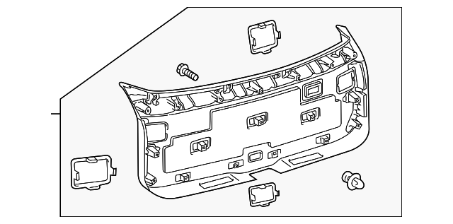 Lexus OEM Lower Trim Panel Part# 64780-0E020-A0 | OEM Vehicle Parts