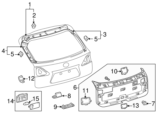 Lexus OEM Lower Trim Panel Part# 64780-0E020-A0 | OEM Vehicle Parts