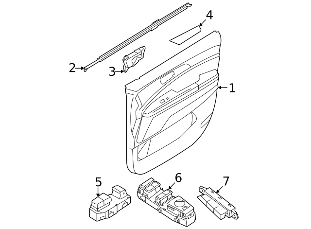 93571-R0410 - Lock Switch 2022-2024 Kia Carnival | Kia.Parts Store