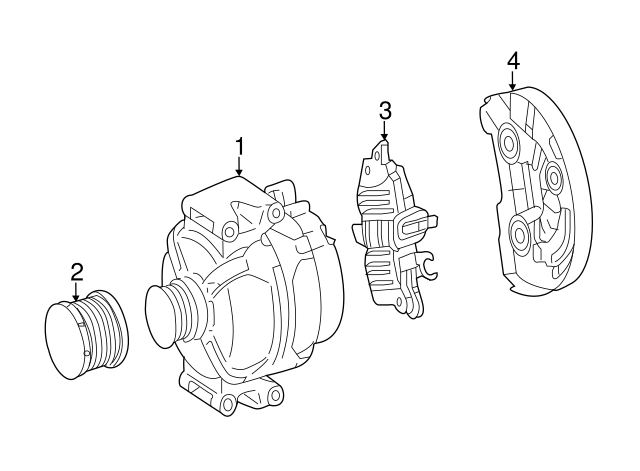 2008-2020 Mercedes-Benz Regulator Switch 004-154-12-06 | Mercedes-Benz ...