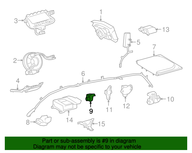 89178-06040 - Position Sensor 2005-2022 Toyota | AutoNationParts.com