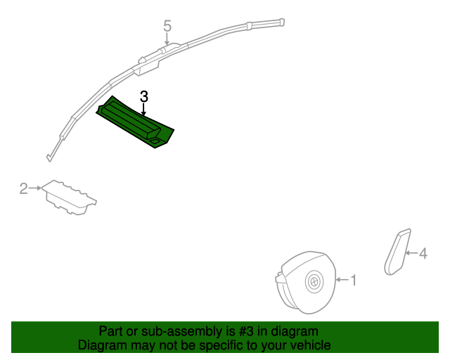 Genuine BMW 72-12-9-176-285 | Knee Inflator Module | FREE Shipping on ...