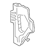 2019-2021 Chevrolet Body Passenger Side Front Bumper Fascia Bracket ...