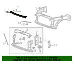 2019-2020 Chevrolet Upper Reinforced 84475288 | TascaParts.com