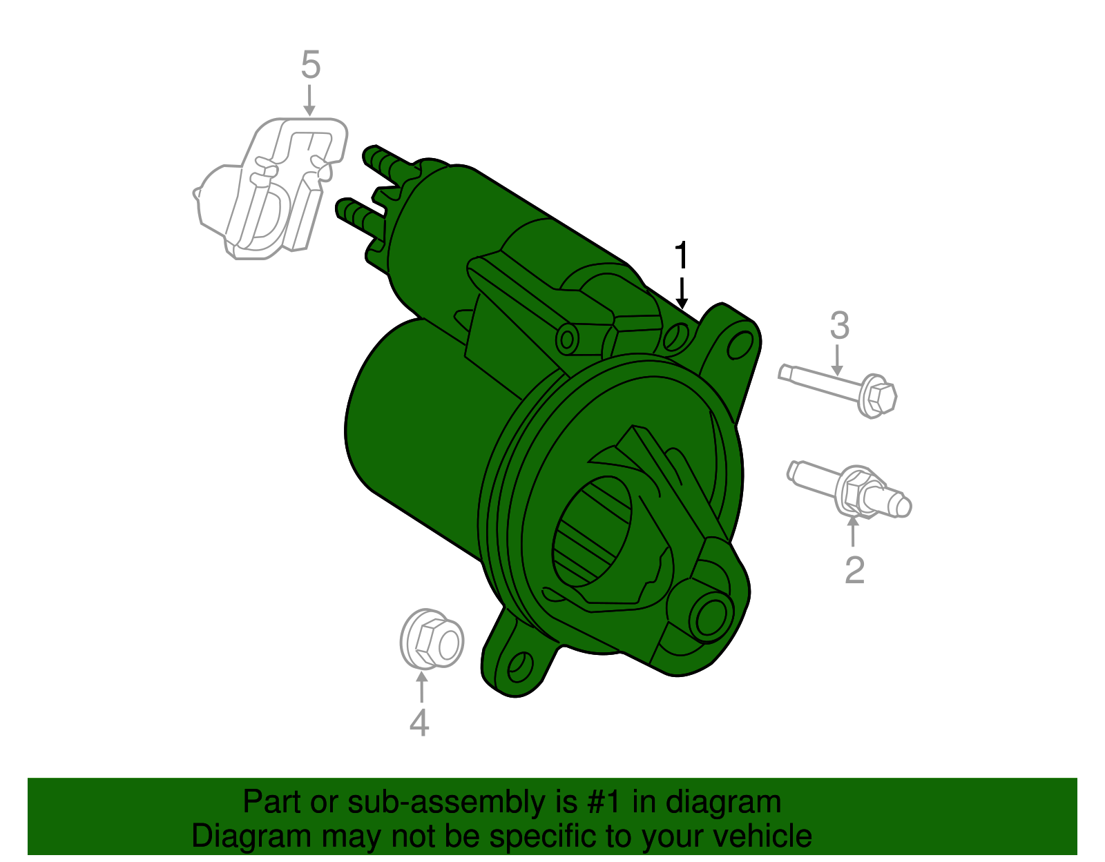 2005-2016 Ford Motorcraft™ Starter Motor SA-1052-RM | QuirkParts