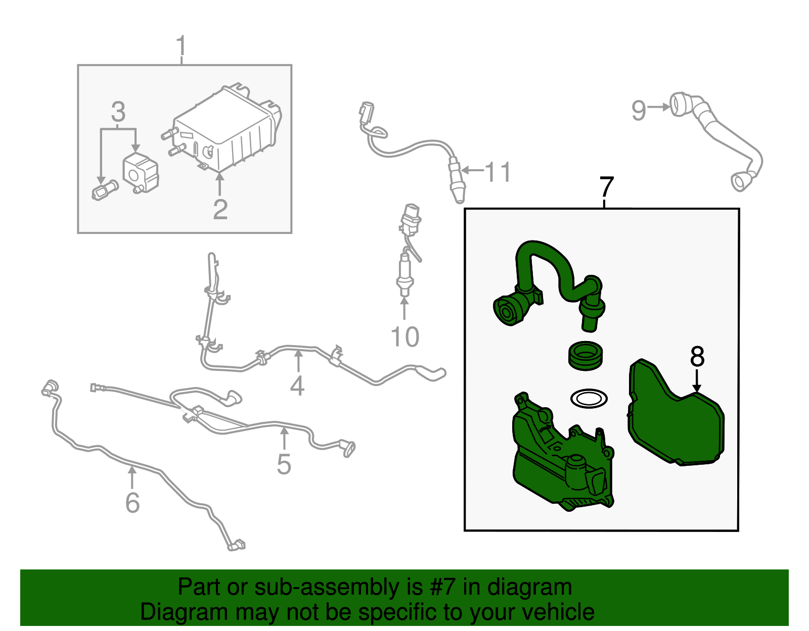 2015-2020 Ford Vapor Canister Purge Valve Assembly EJ7Z-6A785-C | OEM Parts Online