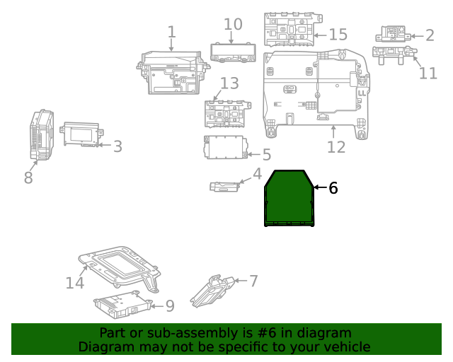 247-900-56-15 - Control Module Mercedes-Benz USA Parts