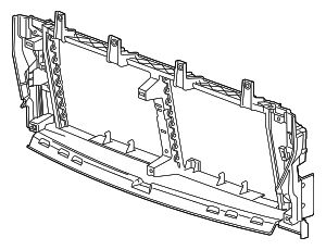 84655478 - Front Bumper Shutter Bracket 2021-2024 GM | GMPartsNow