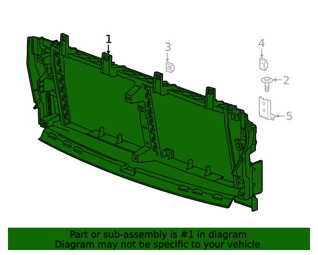 2019-2022 GMC Sierra 1500 Frame 84554638 | TascaParts.com