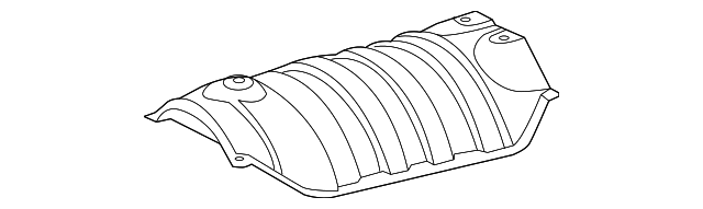 2012-2018 Toyota Heat Shield 58152-07012 | Toyota Parts Center