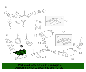 58152-07012 - Heat Shield 2012-2018 Toyota | AutoNationParts.com
