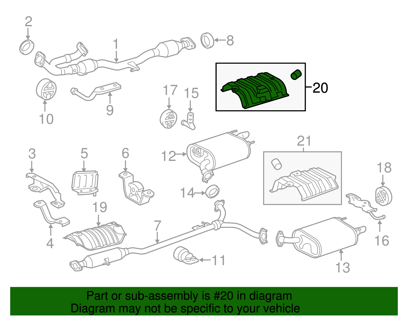 Genuine Toyota Floor Pan Heat Shield (Right, Front) part# 58327-06060 ...