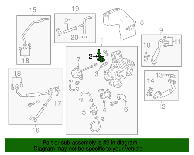 GM Part Number 12673868 | 2013-2018 GM Positive Crankcase Ventilation ...
