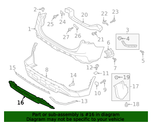 Genuine OEM Skid Plate Part# 86671-S2800 Fits 2021-2023 Hyundai Santa ...