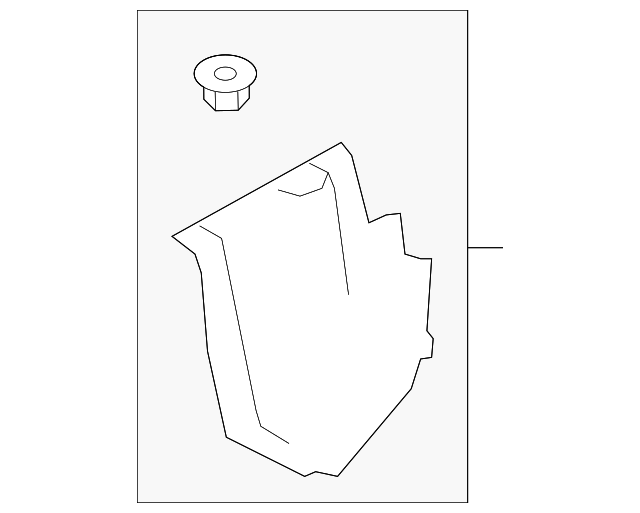 Genuine Skid Plate for 2021-2023 Hyundai Santa Fe | Part# 86671-S2600 ...