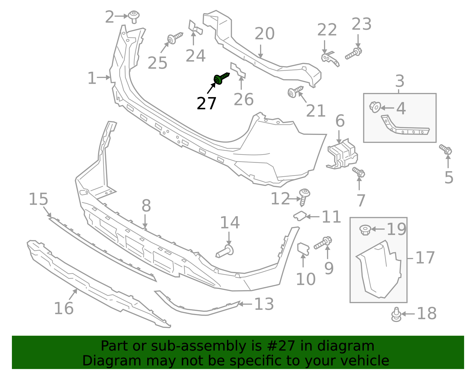 2021-2023 Hyundai Santa Fe Upper Bracket 86633-S2500 | OEM Parts Online