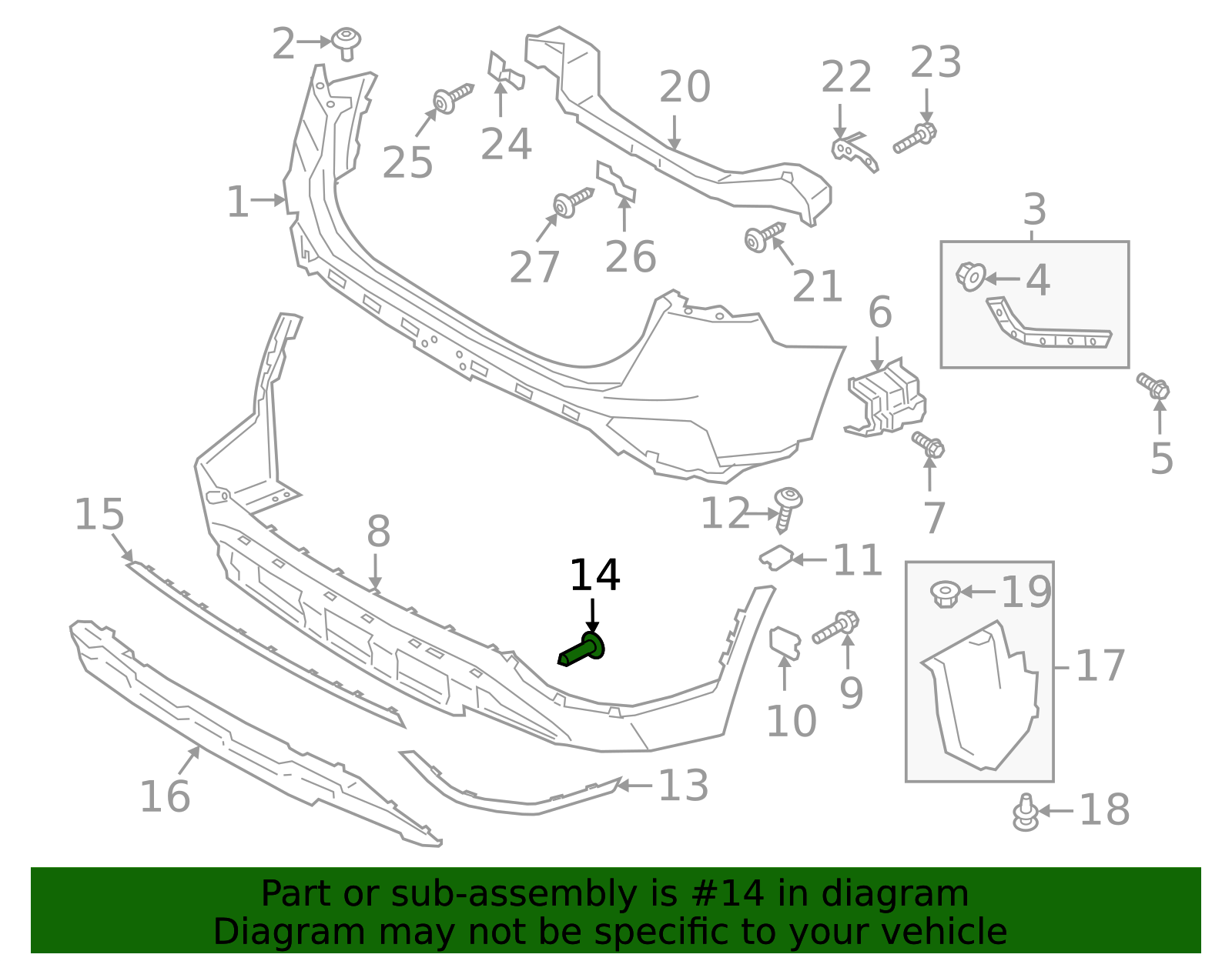 2021-2023 Hyundai Santa Fe Outer Molding 86694-S2500 | OEM Parts Online