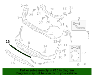 92409-S1510 - Reflector Panel - 2021-2023 Hyundai Santa Fe | hyundaiparts