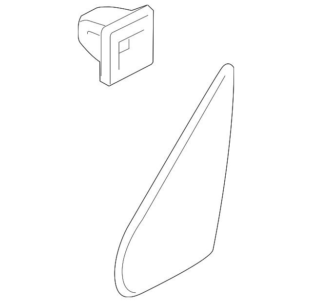 2010-2015 Hyundai Tucson Pillar Molding 86180-2S000 | OEM Parts Online