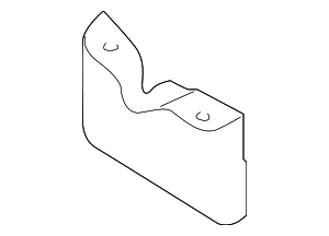 86864-2S500 - Rear Deflector - 2014-2015 Hyundai Tucson | World OEM ...