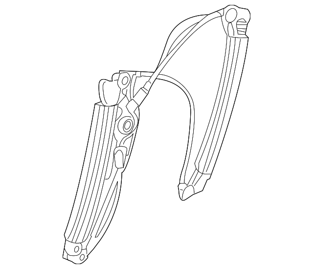 51337202479 - 2002-2008 BMW Window Regulator (51-33-7-202-479) | BMW of ...