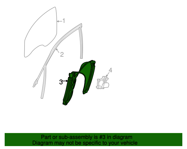 51337202479 - 2002-2008 BMW Window Regulator (51-33-7-202-479) | BMW of ...