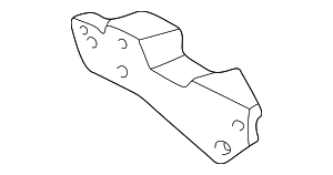 1988-2000 GM Face Bar Bracket 15548454 | GMPartsDirect.com