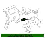 13588034 Valve - New OEM Part From GM Parts Direct | GM Parts Store