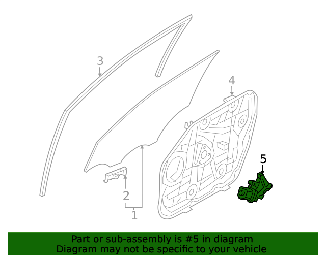 82450-N9010 - Power Window Motor 2021-2024 Hyundai | AutoNationParts.com