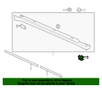 2013-2024 Ford Rocker Molding Retainer W716350-S300 | OEM Parts Online