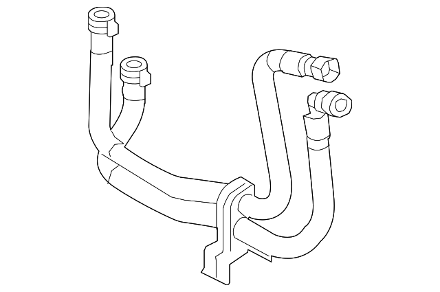2014-2019 Ford Engine Oil Cooler Hose Assembly EB5Z-6A715-A ...