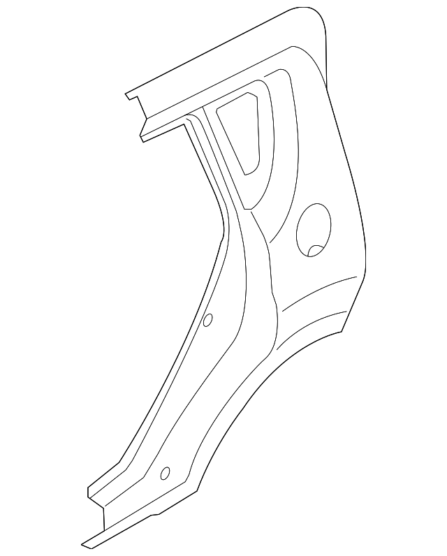 71504-2KC60 - Quarter Panel - 2012-2013 Kia Soul | Kia Auto Parts