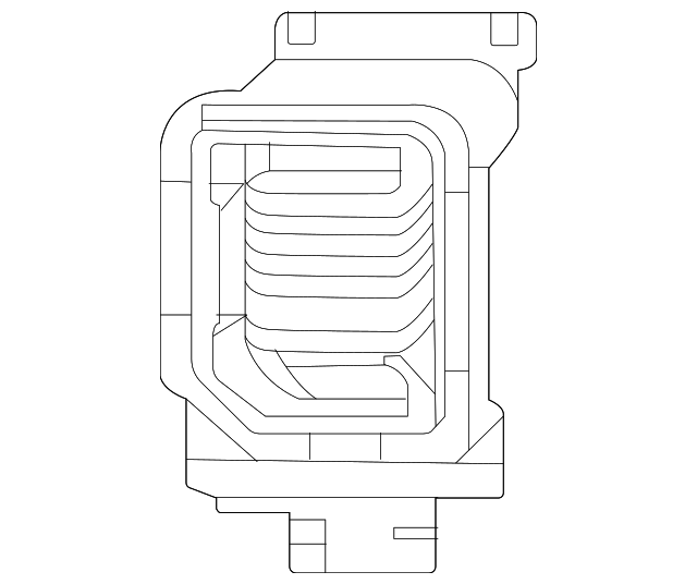 2020-2023 GMC Front Passenger Side Fog Lamp Bezel 84392034 GM ...