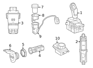 85515-WAA01 - Lighter Retainer - 2020-2023 Toyota GR Supra | Sparks Parts