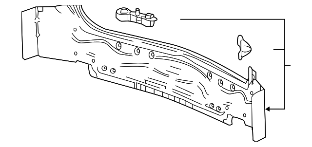2019-2025 Chevrolet Blazer Floor Pan 84526330 GM | GMPartsDirect.com