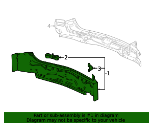 2019-2020 Chevrolet Blazer Rear Body Panel 84526330 | TascaParts.com