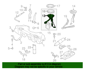1997-2003 BMW Sending Unit 16-14-6-752-370 | OEM Vehicle Parts