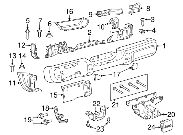 68335575AC - Coolant Hose - 2019 2020 Ram 1500 | Mopar Parts Canada