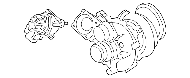11659494375 - 2016-2021 BMW Turbocharger (11-65-9-494-375) | BMW of ...