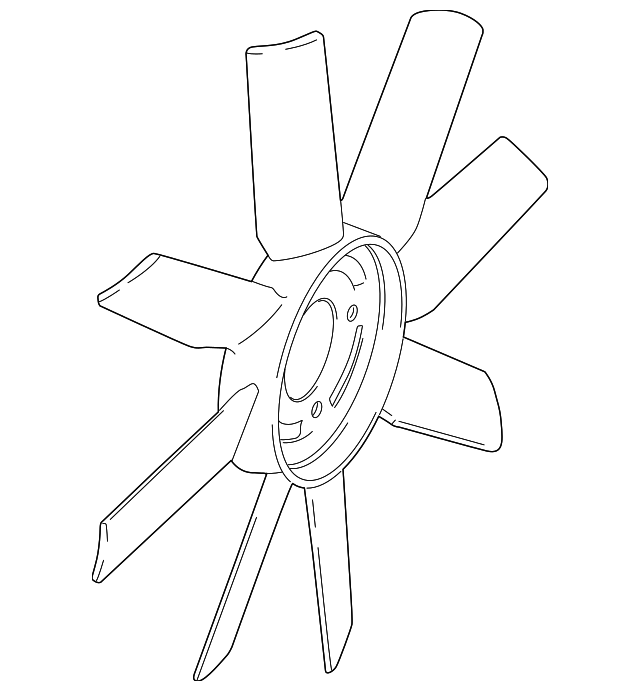 2002-2009 Mazda B4000 Fan Blade 1F62-15-140 | RealMazdaParts.com