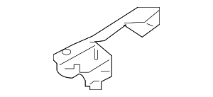 2017-2023 Nissan TITAN Rear Cross-Member Bracket - Passenger Side (RH ...