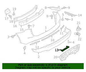 85070-1KA0A - Finish Molding - 2011-2023 Nissan | Nissan OEM Parts Direct