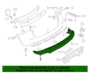 2015-2020 Nissan Murano Lower Cover 850B2-9UF0B | OEM Parts Online