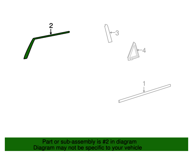 2011-2013 Toyota Matrix Black Out Tape 75928-02020 | Toyota Parts Center