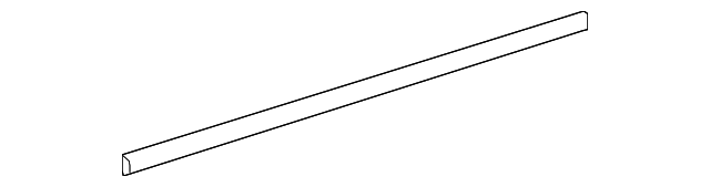 75730-02170 - Door Window Belt Weatherstrip (Right, Rear) - 2009-2013 ...