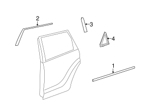 Toyota OEM Black Out Tape Part# 75923-02130 | OEM Vehicle Parts